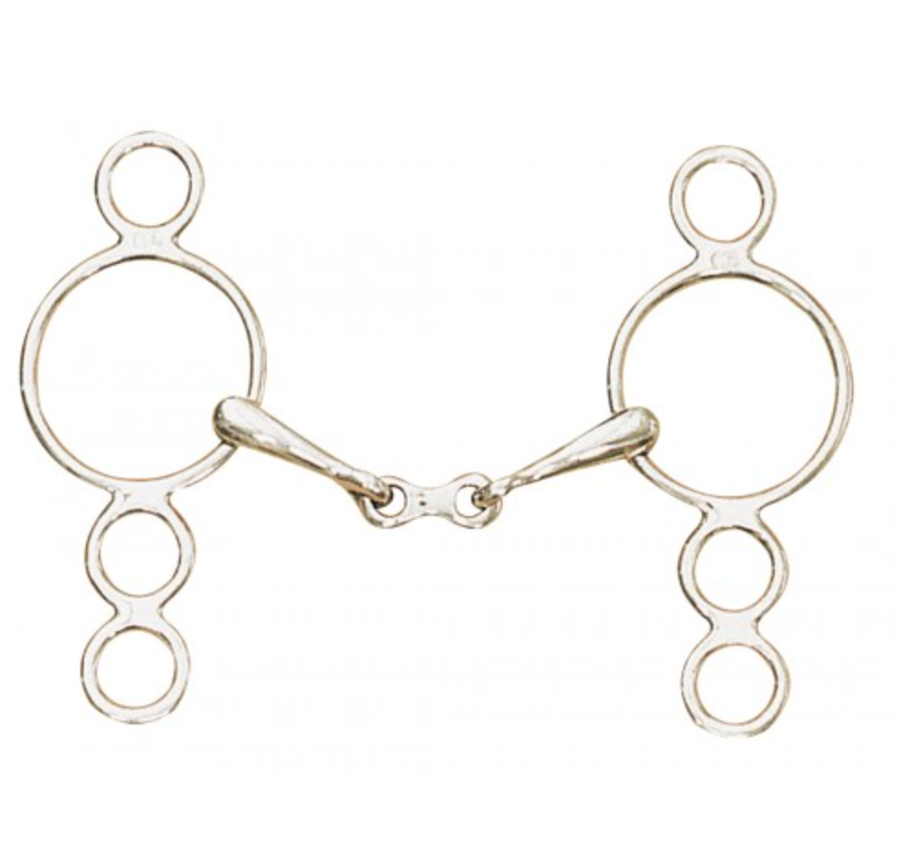 CENTAUR Stainless Steel French Mouth Jumping Bit – Riders Boutique
